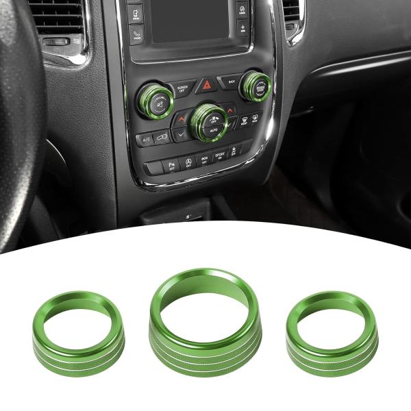 商品名PDKLIN AC Volume Switch Knob Trim Ring Compatible with Dodge Charger 2011+/Challenger 2015+/RAM 2012-2017/Durango 201...
