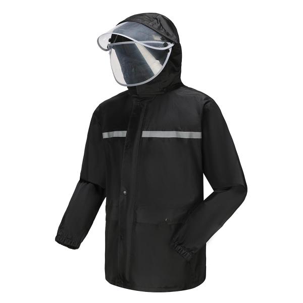 商品名:  TEELINK Rain Coats for Men, Waterproof Rain Jacket with Hood for Motorcycle Riding Fishing Golf &amp; Hiking, Mens...