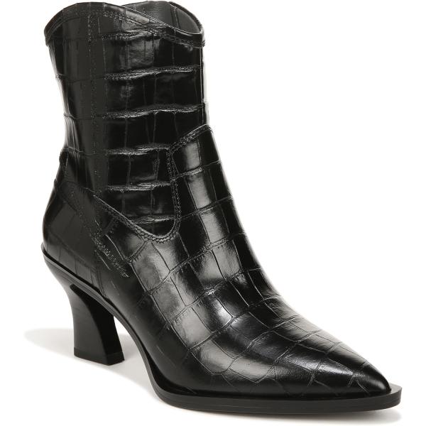 商品名Franco Sarto Women's Gwenyth Pointed Toe Ankle Boot, Black Croc Print Leather, 8ブランド：Franco Sarto商品サイズ：8高さ：11.4 cm横幅：...