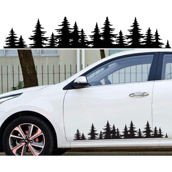 商品名JINYUNDUOSP Graphic Car Body Stickers Unique Pine Tree Forest Sports Bumper Sticker Car Body Decals Universal Side Sk...