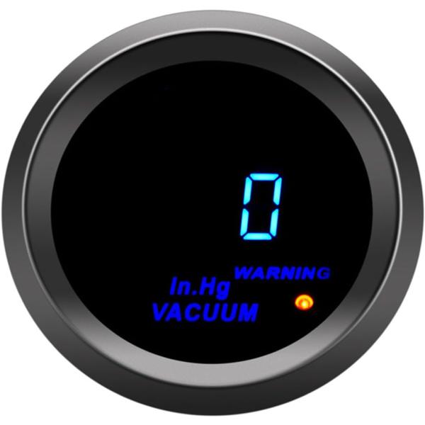 商品名AUCELI 車用デジタル真空ゲージ ユニバーサルメーターキット 2インチ 52mm &amp; ブルーLEDライトディスプレイAUCELI Car Digital Vacuum Gauge, Universal Meter Kit,...