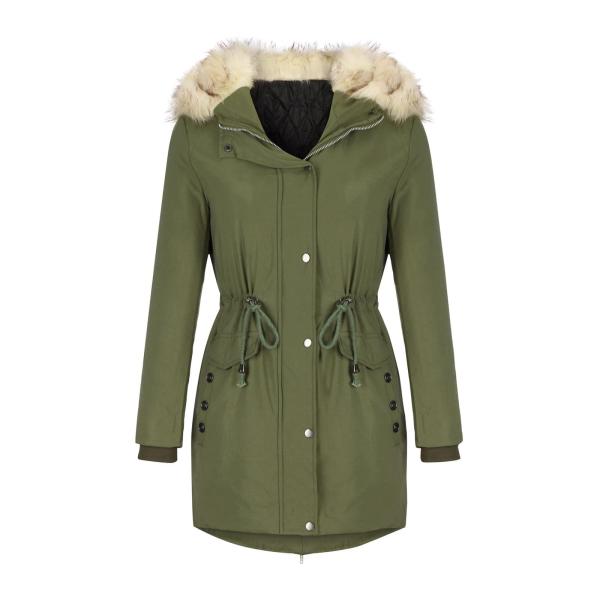 商品名:  luwita Sudaderas Para Mujer Winter Coats for Women, Women'S Winter Warm Puffer Jackets Lined Thick Overcoat Hooded...