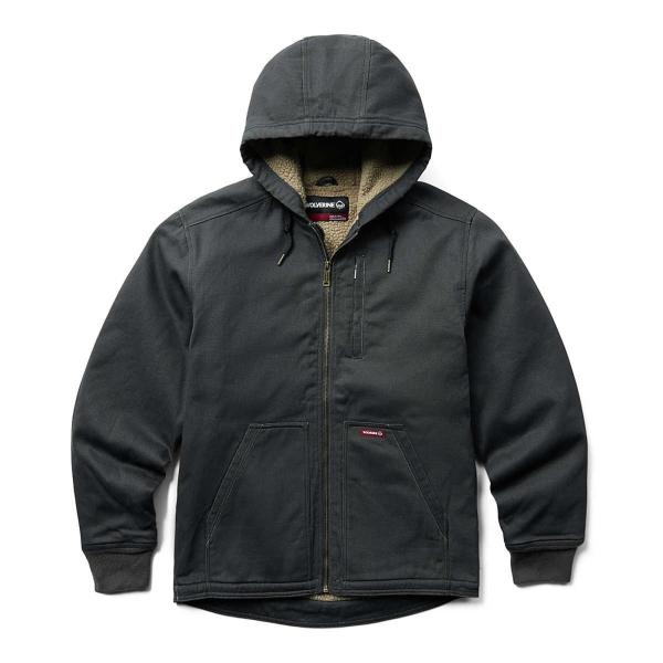 商品名:  WOLVERINE Men's Upland Sherpa Lined Hooded Jacket, Blackブランド: WOLVERINE商品サイズ: XX-Large高さ: 67cm横幅: 41cm奥行: 6cm重量: 2...