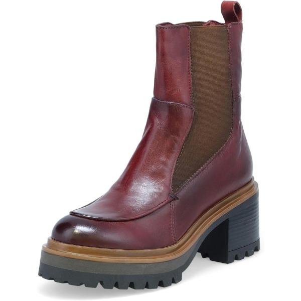 商品名Miz Mooz Evanna Women's Chelsea Bootブランド：Miz Mooz商品サイズ：8.5-9高さ：11.2 cm横幅：30.1 cm奥行：35.6 cm重量：6359 g商品番号：色：Merlot素材：