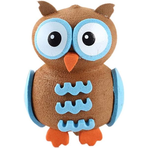 商品名EVA フクロウ カーアンテナ 個性的な装飾 個性的でスタイリッシュな外観 駐車場で見つけやすい 衝突防止デザイン アソートカラーEVA Owl Car Antenna, Unique Decoration for Personali...