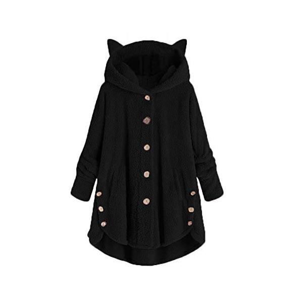 商品名:  LEHOZIHEQ Camperas De Mujer Invierno Womens Winter Warm Sherpa Lined Coats Fuzzy Fur Jackets Plus Size Hooded Park...