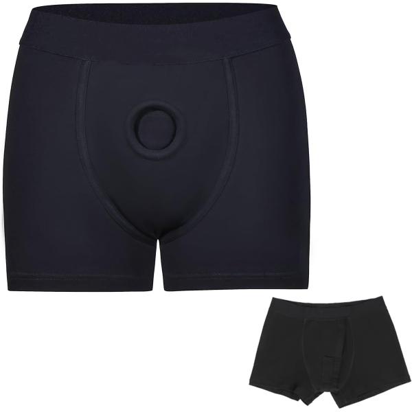 商品名Tazerdine Strap On Underwear Harness, Strap on Harnesses Panties, Strapon Strapless Underwear Boxers Brief for Women ...