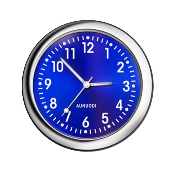 商品名Round Car Clock Blue, 38mm Car Electronic Watch Universal Luminous Quartz Clock Vehicle Dashboard Decoration Ornament...