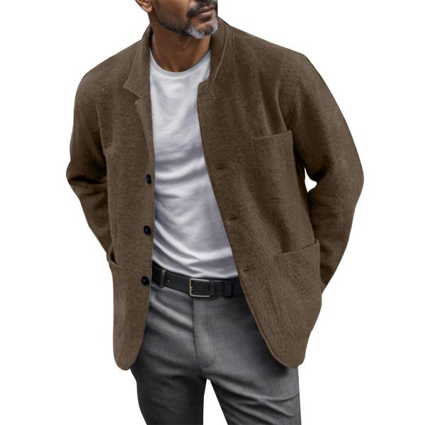商品名:  Mens Jackets Trendy Active Yoga Jacket Jacket For Men Zip Up Brown Clothes Mens Light Weight Jackets For Spring Li...