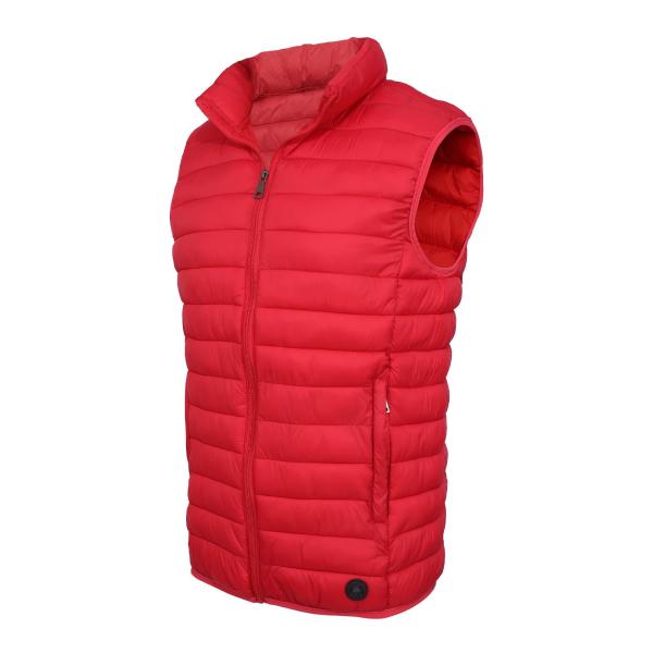 商品名:  Xsylxgc Mens Puffer Vest Lightweight Puffy Vest Water-resistant Down Vest Winter Outdoor Sleeveless Jacket, Red 2X...