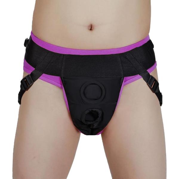 商品名Strap on Underwear Harness, Plus Size Strap on Boxers Harness Strapless Strapon Harness Strap Harness for Strap on Ad...