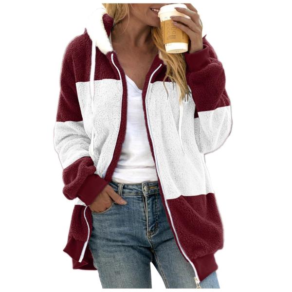 商品名:  varsity jacket coats for women fashion waffle knit shacket jacket 2023 fall fashion long sleeve casual button down...