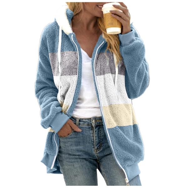 商品名:  winter coats for women plus size jackets for women casual fashion crop baseball jacket faux leather colorblock coa...
