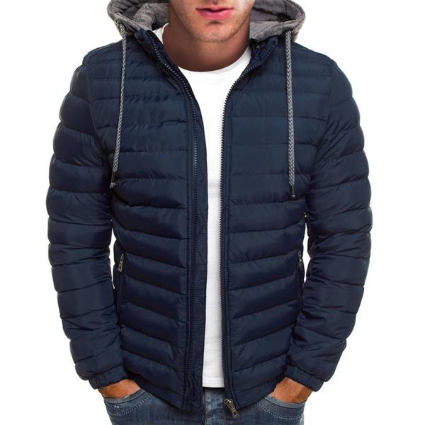 商品名:  Down Jacket Men Men'S Winter Coats Mens Jackets Casual Stylish Coat Warm Slim Fit Thick Coat Casual Jacket Outerwe...
