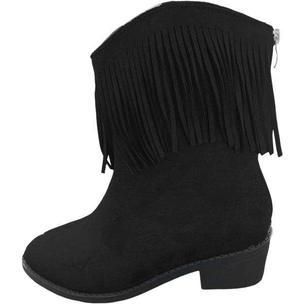 商品名YHIWU Boots for Women Ankle Booties Womens Chunky Heel Back Zipper Tassel Com bat Boots Slip On Winter Boots for Wome...