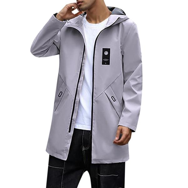 商品名:  Mens Sequin Suit Casual Jacket Mens Peacoat Trench Coat Mens Waterproof Jackets with Hood Dress Coats for Men Wint...