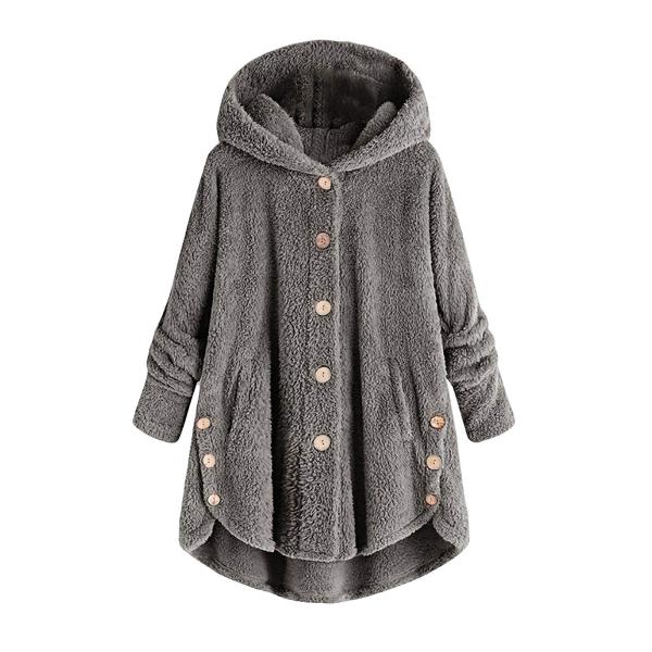 商品名:  SHOPESSA my orders placed Womens Fuzzy Fleece Sherpa Hoodies Oversized Teddy Bear Coat Button Down Sweatshirt with...