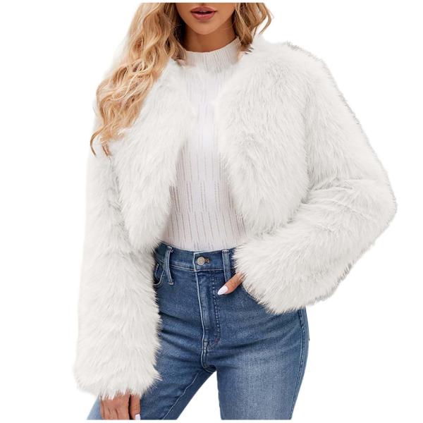 商品名:  Bilqis lightning deals of today,winter coats for women,fuzzy jacket,pink fur jacket,bolero jackets for evening dre...