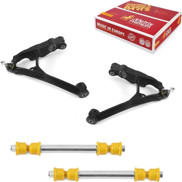 商品名Metrix Premium GDX 4PCS Front L/R Lower Control Arm and Front L/R Stabilizer Bar Link Kit RK621356, RK621355, K700539...