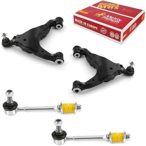 商品名Metrix Premium GDX 4PCS Front L/R Lower Control Arm and Front L/R Stabilizer Bar Link Kit Fits Toyota Tacomaブランド：METR...