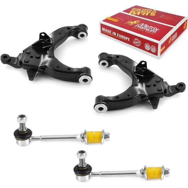 商品名Metrix Premium GDX 4PCS Front L/R Lower Control Arm and Front L/R Stabilizer Bar Link Kit Fits Toyota 4Runnerブランド：MET...