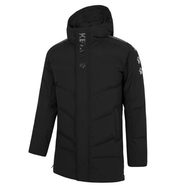 商品名:  KELME Men's Thickened Down Athletic Jacket Winter Warm Down Bench Coat Down-filled Garment Windproof With Hood Mid...