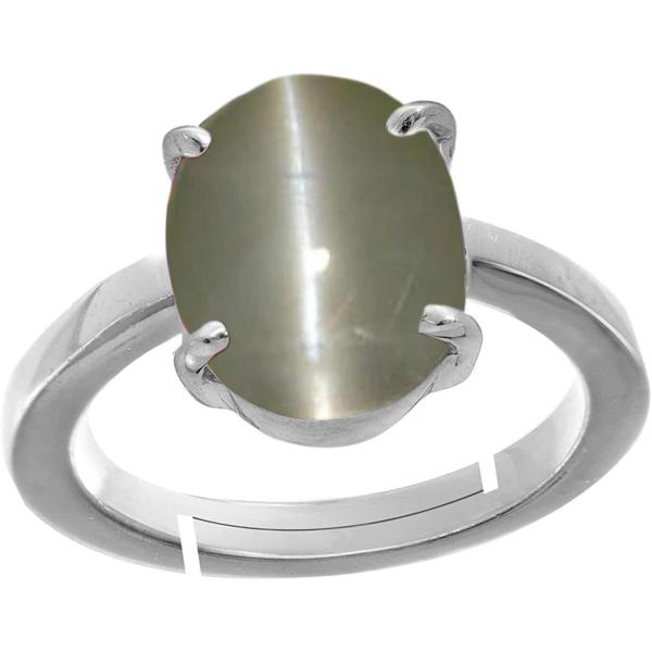 商品名ADARSH_STORE_|| 天然Lehsunia 宝石 チャンディ フリーサイズ アングティ 非加熱および未処理 占星術目的 男女兼用, M, アルミニウム, 宝石なしADARSH_STORE_|| Natural Lehsuni...