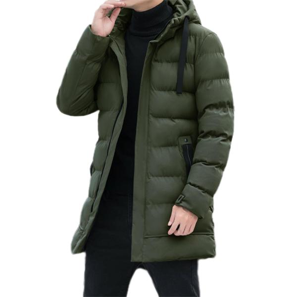 商品名:  Men's Down Jackets &amp; Coats Long Winter Coat Hooded Warm Quilted Jacket Cold Weather Parka Winter Jackets for M...