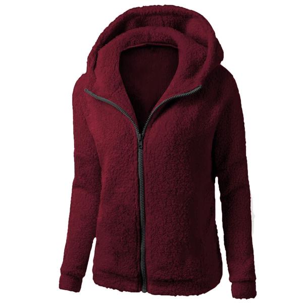 商品名:  EOPUING Fleece Jacket Women 2023 Winter Trendy Thickened Fleece Jackets for Women Hooded Solid Color Fleece Outfit...