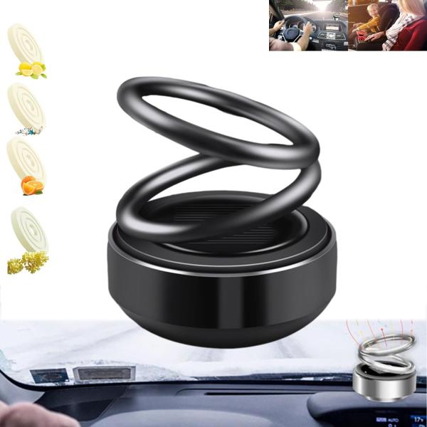 商品名Timnamy Car Defroster, Timnamy Mini Portable Kinetic Heater, Automatic Rotating Solar Double Ring Suspension Rotating...