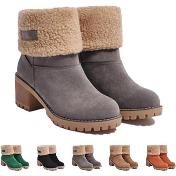 商品名Libiyi Boots, Libiyi Seniors' Chunky Heel Winter Boots, Libiyi Women's Chunky Heel Round Toe Snow Boots, Libiyi Boots...