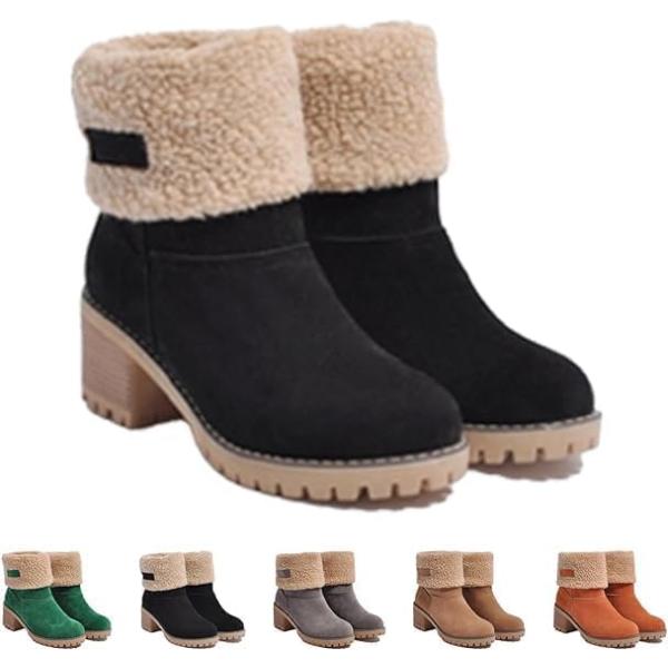 商品名Libiyi Boots,Libiyi Women's Chunky Heel Round Toe Snow Boots,Dotmalls Boots,Dotmalls Seniors' Chunky Heel Winter Boot...