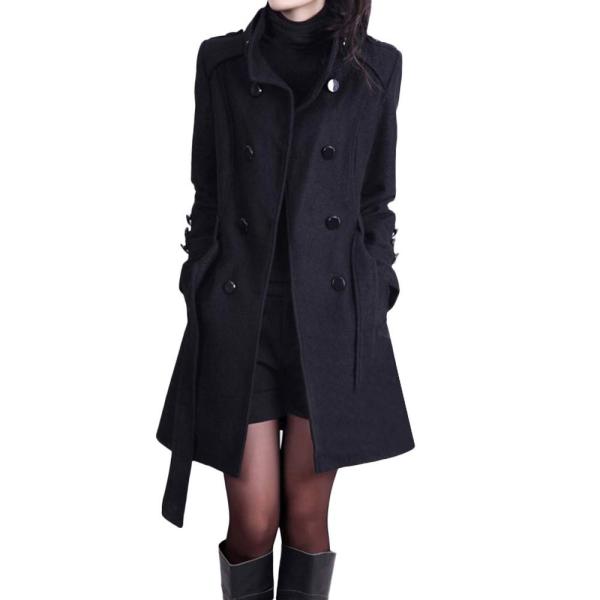 商品名:  LCMTWX Long Black Dress For Women Sweater With Zipper White Peacoat Women Wrap Coat Womens Plus Size Rain Jacket B...