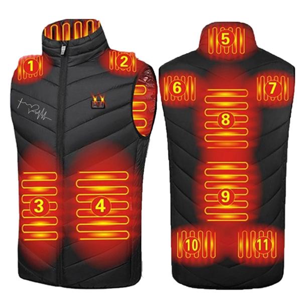 商品名:  TIANEK Black of Friday Deals Heated Vest for Men and Women Warm Waterproof Heating Jacket Winter Outdoor Hunting F...