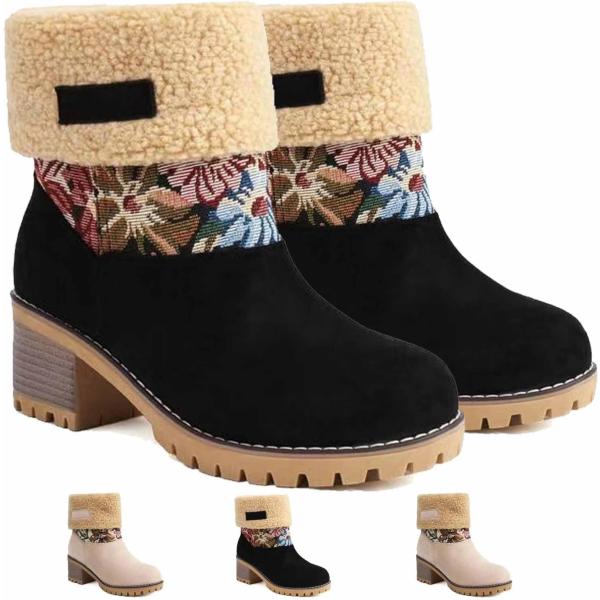 商品名CLOUDEMO 2024 New Libiyi Boots for women, Dotmalls Seniors Chunky Heel Winter Boots (black,37)ブランド：CLOUDEMO商品サイズ：37商品...