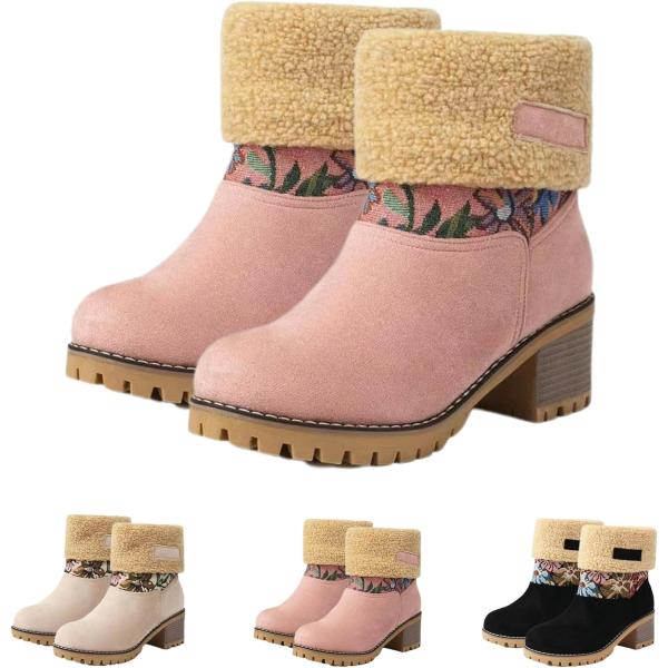 商品名Giltpeak Libiyi Boots, Libiyi Seniors' Chunky Heel Winter Boots, Libiyi Women's Chunky Heel Round Toe Snow Boots for ...