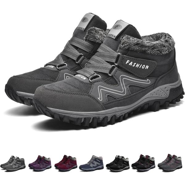 商品名Palashop Indicativey Boots, Women'S Winter Thermal Boots, Women'S Waterproof Snow Winter Warm Boots (Dark Gray, 6 Wid...