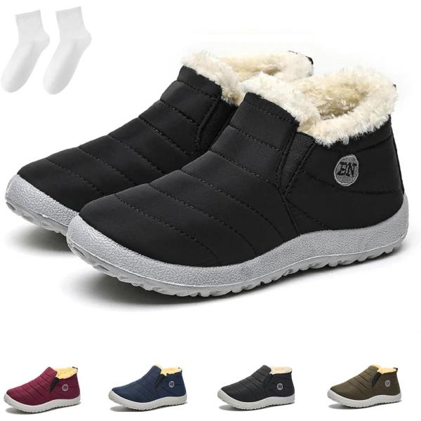 商品名kuker Indicativey Snow Boots, Womens Winter Waterproof Thermal Boots, Indicativey Boots Outdoor Waterproof Snow Anti-...
