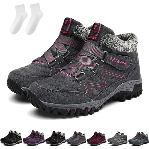 商品名Ezrch Indicativey Snow Boots, Winter Thermal Boots, Indicativey Womens Boots, Winter Thermal Shoes for Women Men (B,4...