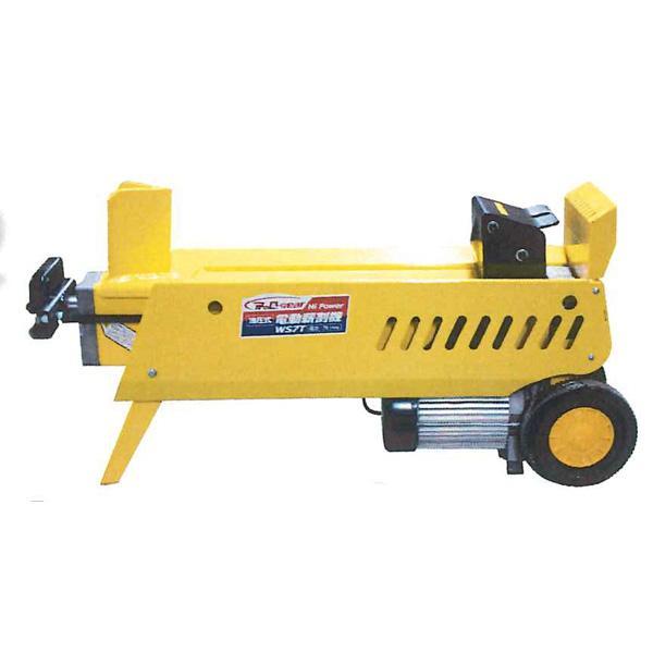 【品　名】シンセイ 電動式薪割機 7t 　WS7T【薪割り力】7トン【モーター】100V50/60Hz　1500W【オイル容量】6.5L【サイズ】約）W27.8×D106cm×H52.2cm【裁断可能サイズ】薪の長さ：52cm　直径：約)5...