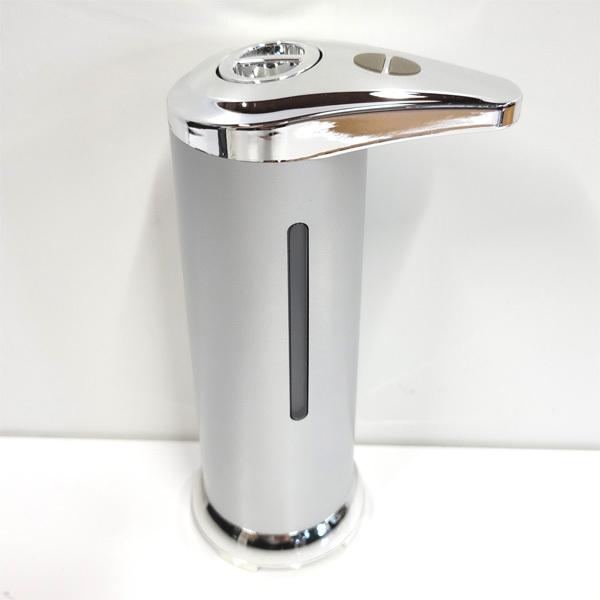 【注意】在庫処分品です　　　　箱色あせしています商品仕様【品　名】 KURUNA センサー式 タッチレス ディスペンサー【全　長】 幅74×奥112×高さ205mm【重　量】 330g【容　量】 約240ml【電　源】 単4型　乾電池×4本...