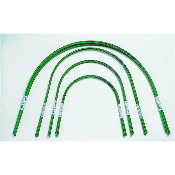 【品　名】 第一ビニール トンネル支柱 Φ8mm×1500mm 5本束【サイズ】 Φ8mm×1500mm　約幅600×高さ610mm【材　質】 スチールパイプ樹脂コーティング、ポリエチレン【カラー】 緑【備　考】 ※商品仕様は、改良等により...
