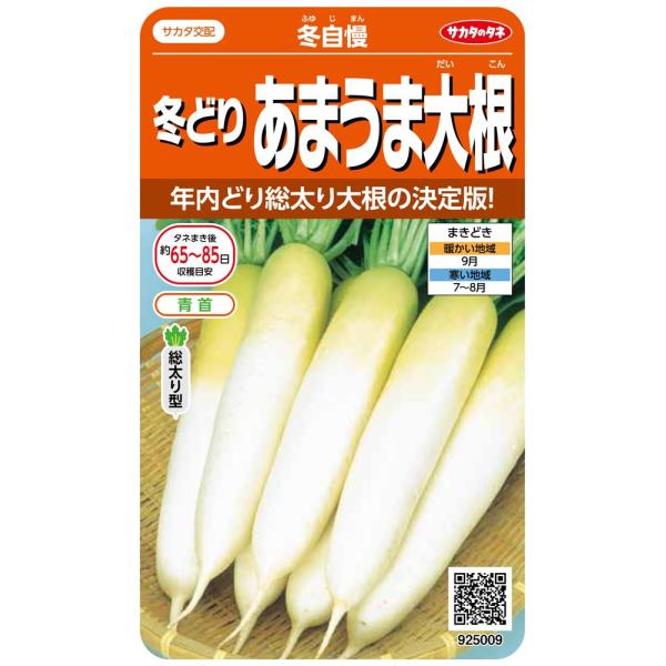 【商品概要】切替月:6月詰量:10ml発芽率:85%採苗本数:200春秋扱い:秋のみ品種まきどき:秋【商品説明】【商品詳細】ブランド：サカタのタネ商品種別：DIY・工具・ガーデン商品名：サカタのタネ 実咲野菜 ダイコン あまうま総太り冬自慢...