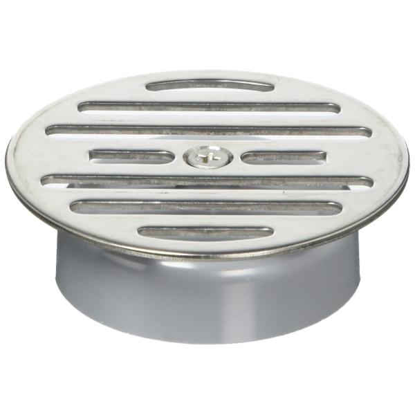 【商品概要】材質:ステンレス、pvcサイズ:縦23.5×幅75×奥75mmパッケージサイズ:縦125×幅90×奥23mm【商品説明】【商品詳細】ブランド：カクダイ(KAKUDAI)商品種別：DIY・工具・ガーデン商品名：カクダイ 防臭ワンつ...