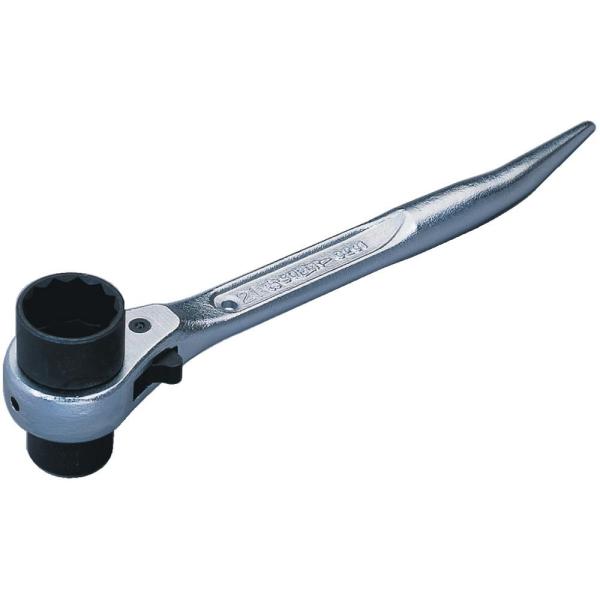 【商品概要】ソケット部ナットサイズ:17×19mm全長:195mm【商品説明】【商品詳細】ブランド：スーパーツール(Supertool)商品種別：DIY・工具・ガーデン商品名：スーパーツール(SUPERTOOL) 曲りしの付・両口ラチェット...