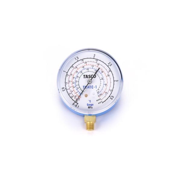 【商品概要】R404A、R407C、R507A、R134a圧力範囲:-0.1~3.8MPaゲージ外径:80φ適用:冷暖兼用タイプ(ヒートポンプタイプ)検査合格証明書(ロット証明)付【商品説明】【商品詳細】ブランド：イチネンTASCO商品種別...