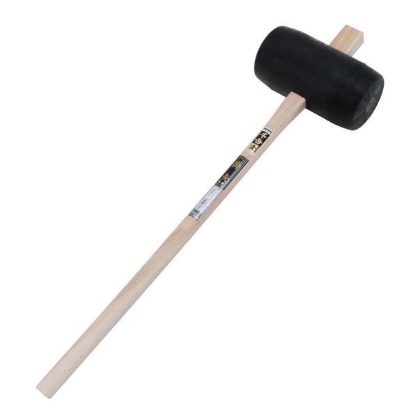 【商品概要】用途:杭打ち作業用全長:約900mmヘッド部径:約130mm関連商品:(交換柄)千吉金 PC掛矢丸型用替柄 900mm柄部:堅木、頭部:プラスチック【商品説明】【商品詳細】ブランド：千吉 金商品種別：DIY・工具・ガーデン商品名...