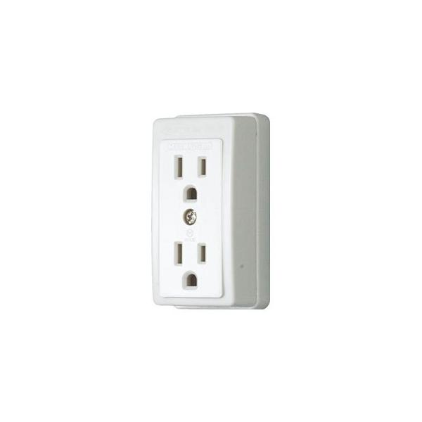 【商品概要】定格:接地2P15A125V長さ(mm):89幅(mm):48厚み(mm):31.0【商品説明】【商品詳細】ブランド：明工社商品種別：DIY・工具・ガーデン商品名：明工 接地ダブルコンセント(白) ME2746W製造元：明工社商...