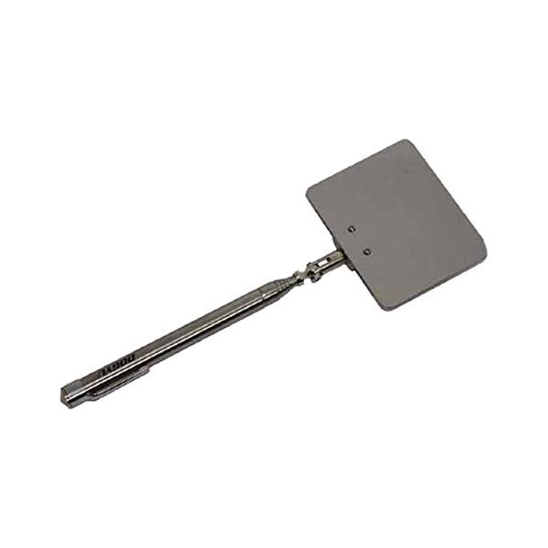 【商品概要】●ステンレスミラーなので割れません。●ミラー寸法(mm):60×75●全長(mm):150~550●ミラー形状:四角型●質量(g):60●シャフト部:8段伸縮ステンレス管●ミラー:ステンレス●シャフト部:ステンレス管原産国:日本...