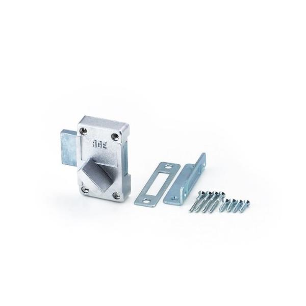 【商品概要】材質:本体/亜鉛ダイカスト【商品説明】【商品詳細】ブランド：ハイロジック商品種別：DIY・工具・ガーデン商品名：ハイロジック ネオラッチ錠 G-155製造元：ハイロジック商品番号：G-155色：シルバー【当店からの連絡】